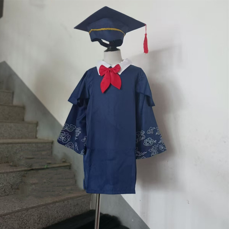 2025 Children's Doctoral Uniform Kindergarten Bachelor's Uniform Photo ...