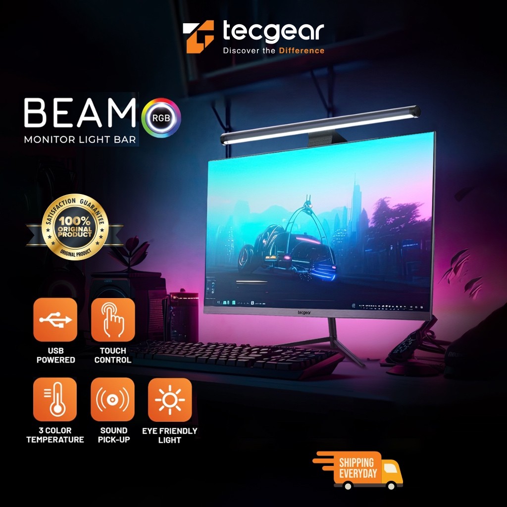 in stock LAYAR Rgb Hanging Lamp Screen Modern LED Screen Light Computer ...