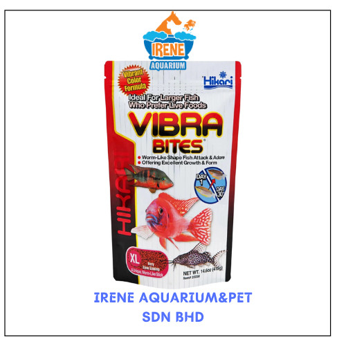 Hikari Vibra Bites XL Slow Sinking Fish Food 415g | Shopee Malaysia