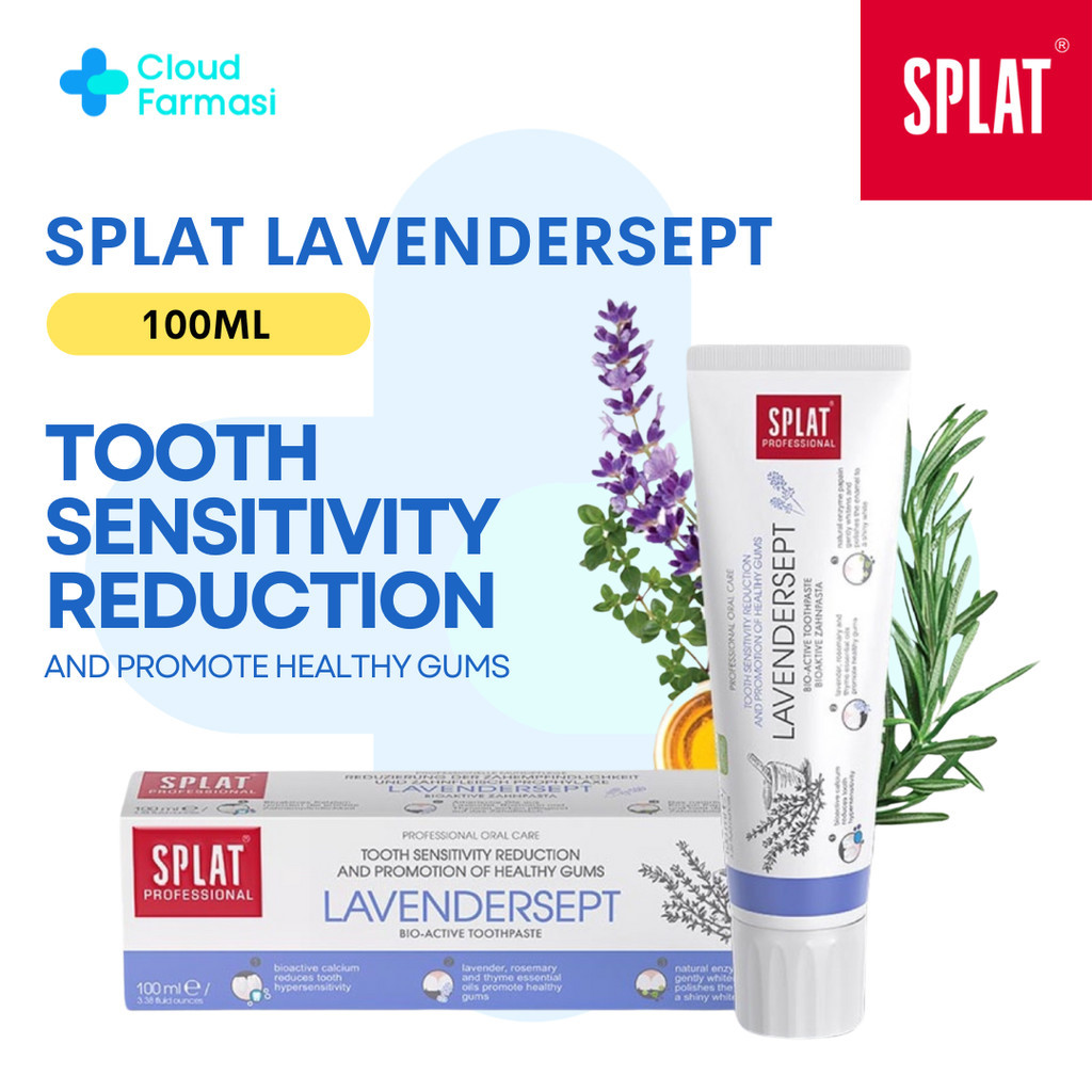 [Cloud Farmasi] Splat Professional Series Lavendersept Toothpastes For ...
