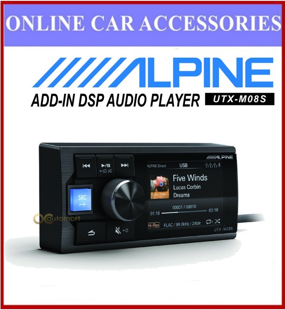 Alpine UTX-M08S - ADD-IN DSP AUDIO PLAYER | Shopee Malaysia