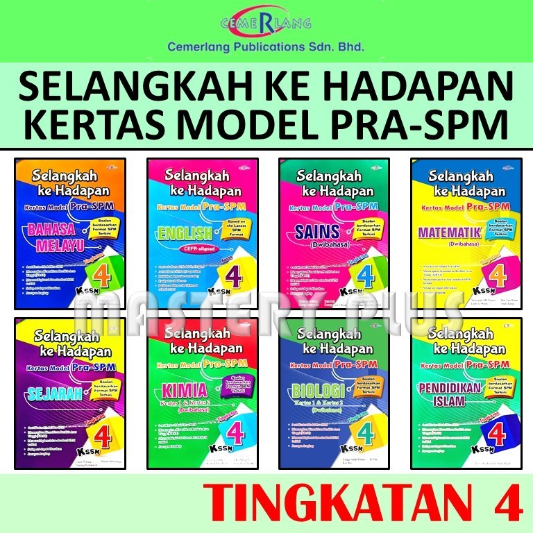 Selangkah Ke Hadapan Kertas Model Pra Spm Tingkatan 4 2024 Xpress