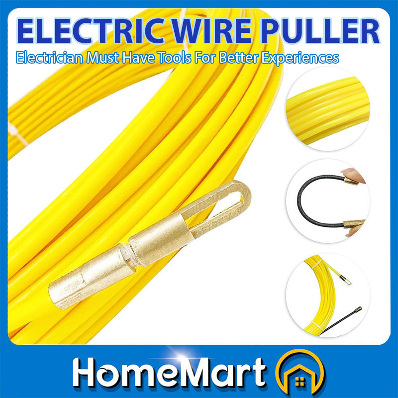 Cable Puller Conduit Pipe Wire Puller Electric Wiring 20M 15M 10M 5M ...