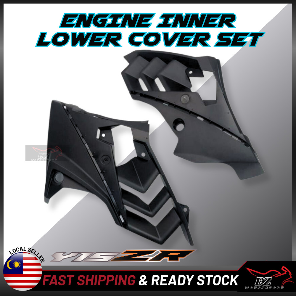 YAMAHA Y15ZR Y15 V1 V2 Engine Inner Lower Under Panel Cover Step Bar Side Bellypan Cover Set 100 ...
