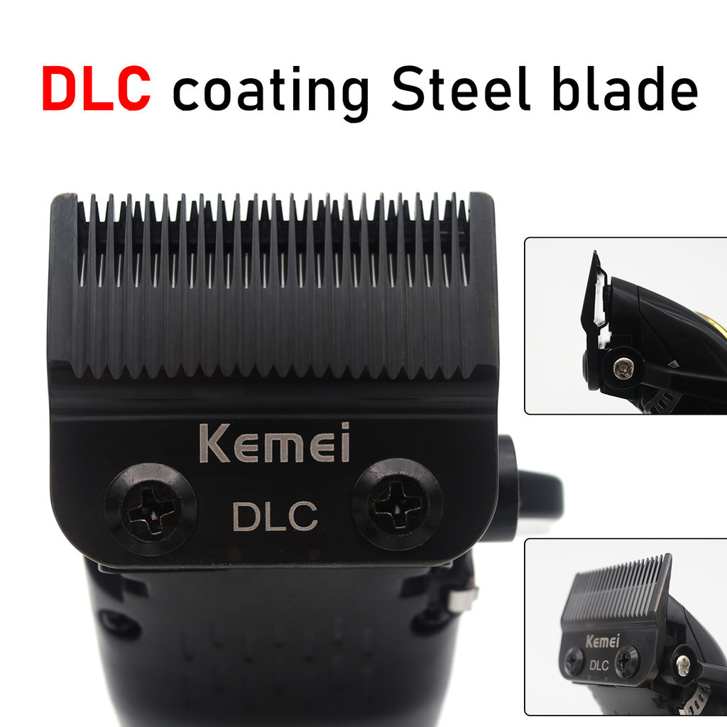 KEMEI KM-2373 Magnetic Motor Professional Hair Clipper for Men DLC ...