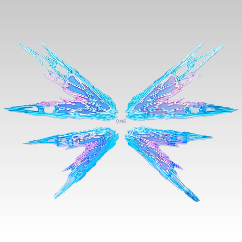 Dian Chang MGEX 1/100 Strike Freedom Wing Effect ONLY (Clear Version ...