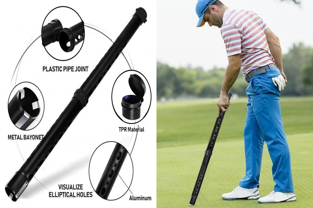 [Ma] Easy Assembly Golf Ball Picker Detachable Golf Ball Tube Aluminum ...