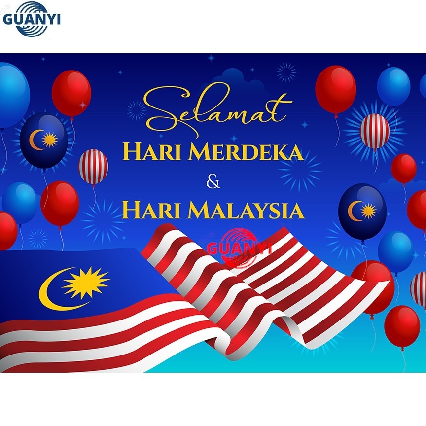 🔥Merdeka 67 Tapestry 🔥Merdeka 2024 Printed Polyester Tapestry Festival ...