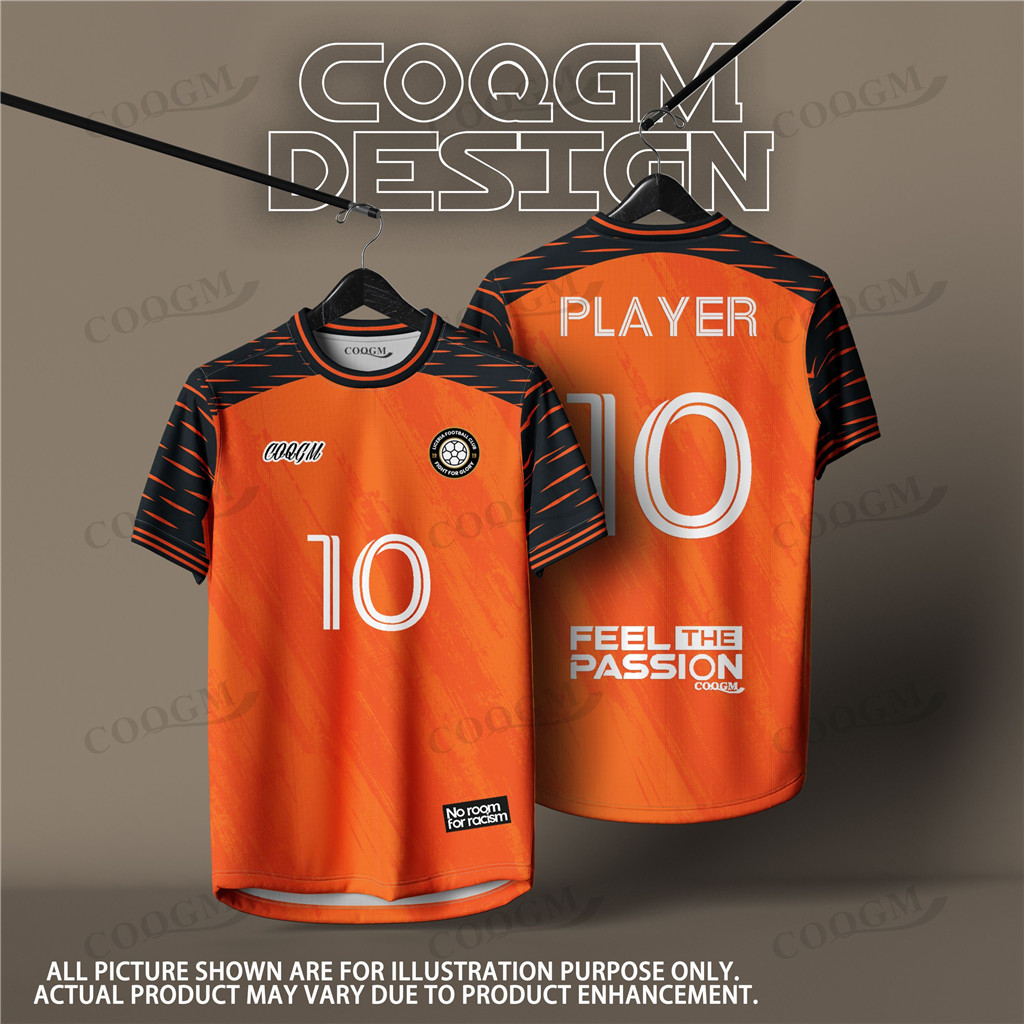 COQGM Design - Futsal Football Club baju jersey custom name baju lelaki ...