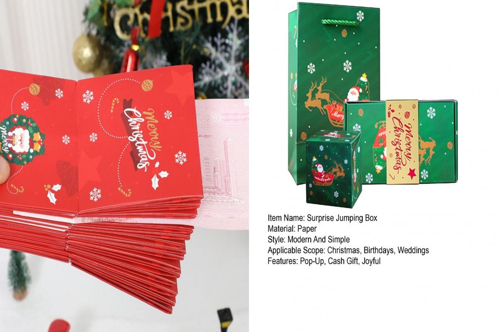 HUA_ Gift Box with Pop-up Feature Safe Gift Packaging Solution Pop Out ...
