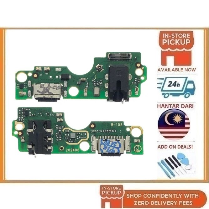 BSS Tecno Spark Go 2024 (BG6) CHARGING BOARD USB PORT PLUG IN FLEX ...