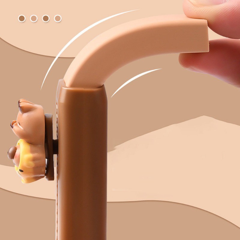 Cute Capybara Push-pull Design Cartoon Portable Rubber Eraser Cute Erasers for Kids School ...