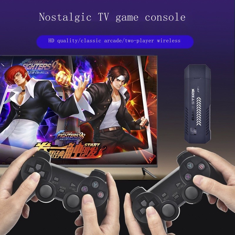 X2 PLUS TV game console 4K HD wireless home game arcade 3D King of ...