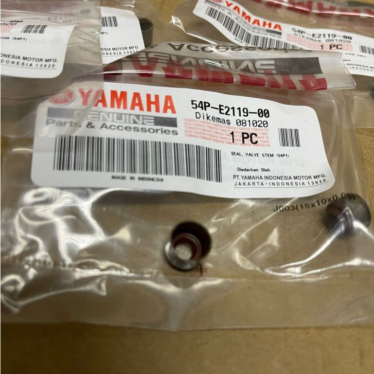YAMAHA 100% ORIGINAL VALVE SEAL NMAX155 & NVX155 & SRL115 FI & EGO S ...