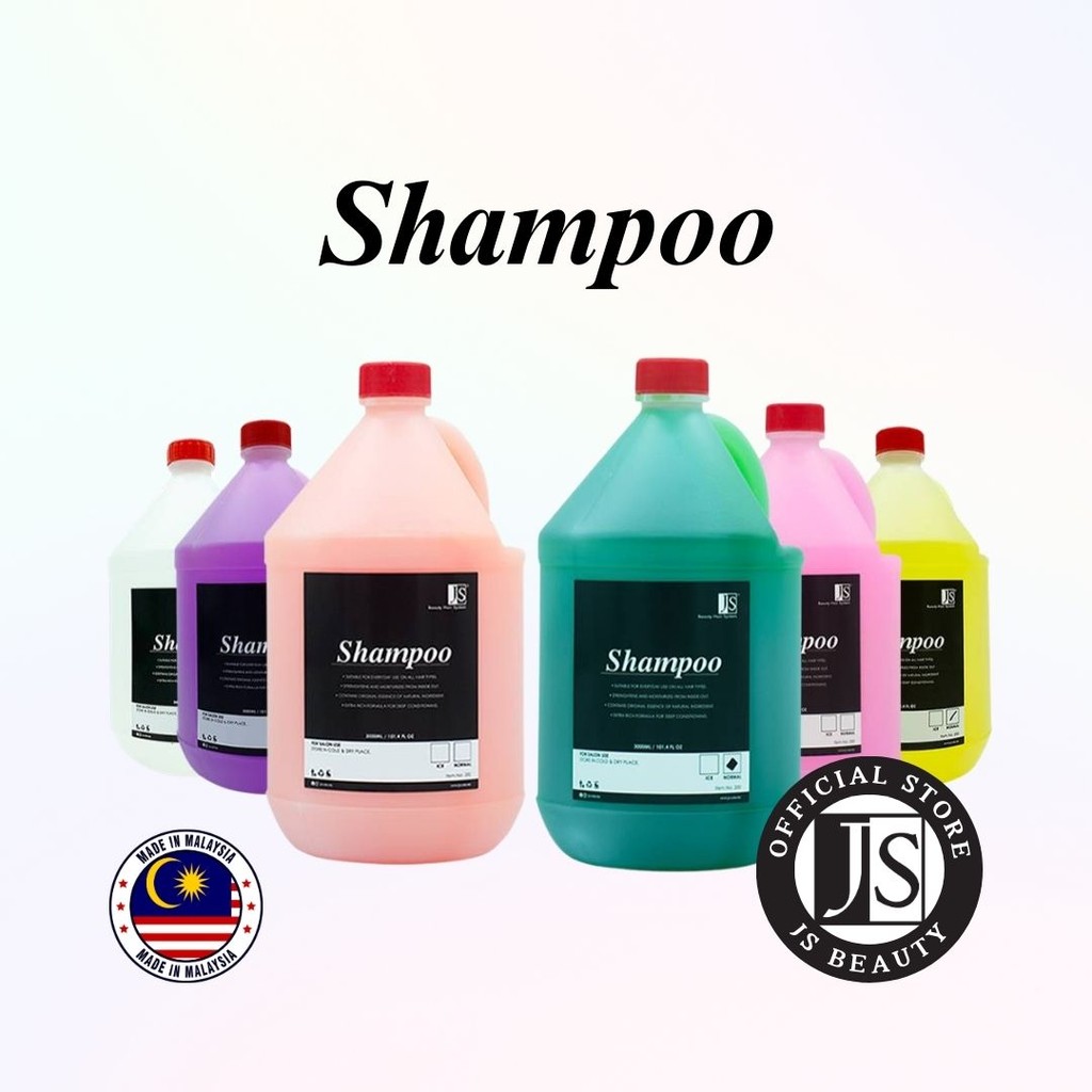 JS Salon Label Professional Repairing Shampoo (J200) - 3000ML (Gallon ...