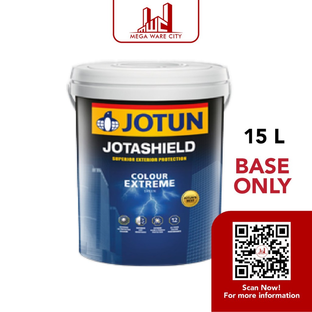 JOTUN Jotashield Colour Extreme Base Only 15L (1 Unit) Anti Algae ...
