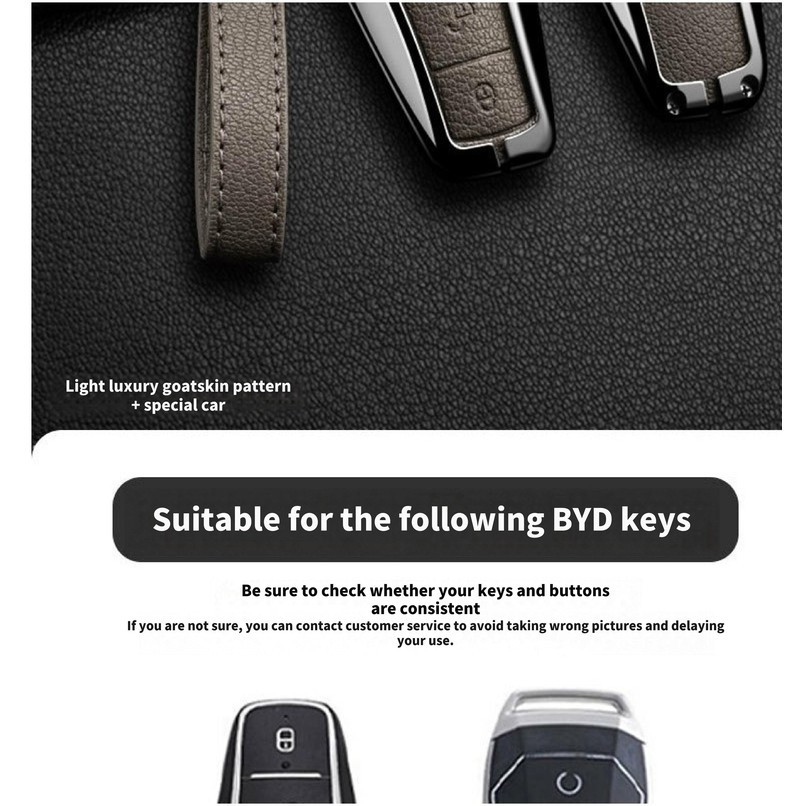 Car Keychain BYD Dolphin Atto 3 Seal Seal U Remote Key Case Keychains ...