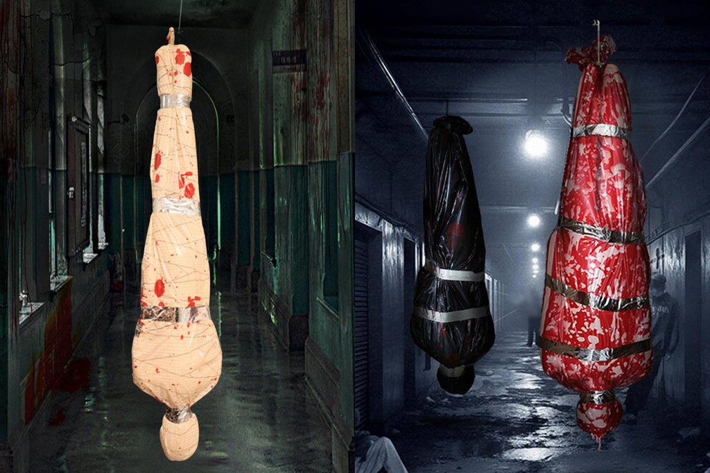 yakhsu| Terrifying Halloween Party Props Horror Diy Halloween Props ...