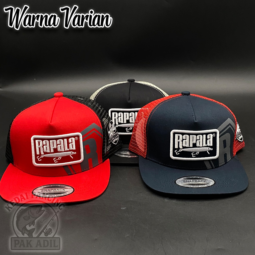 Fishing Cap Topi Mancing Trucker Snapback Premium Hats Casual Cap ...
