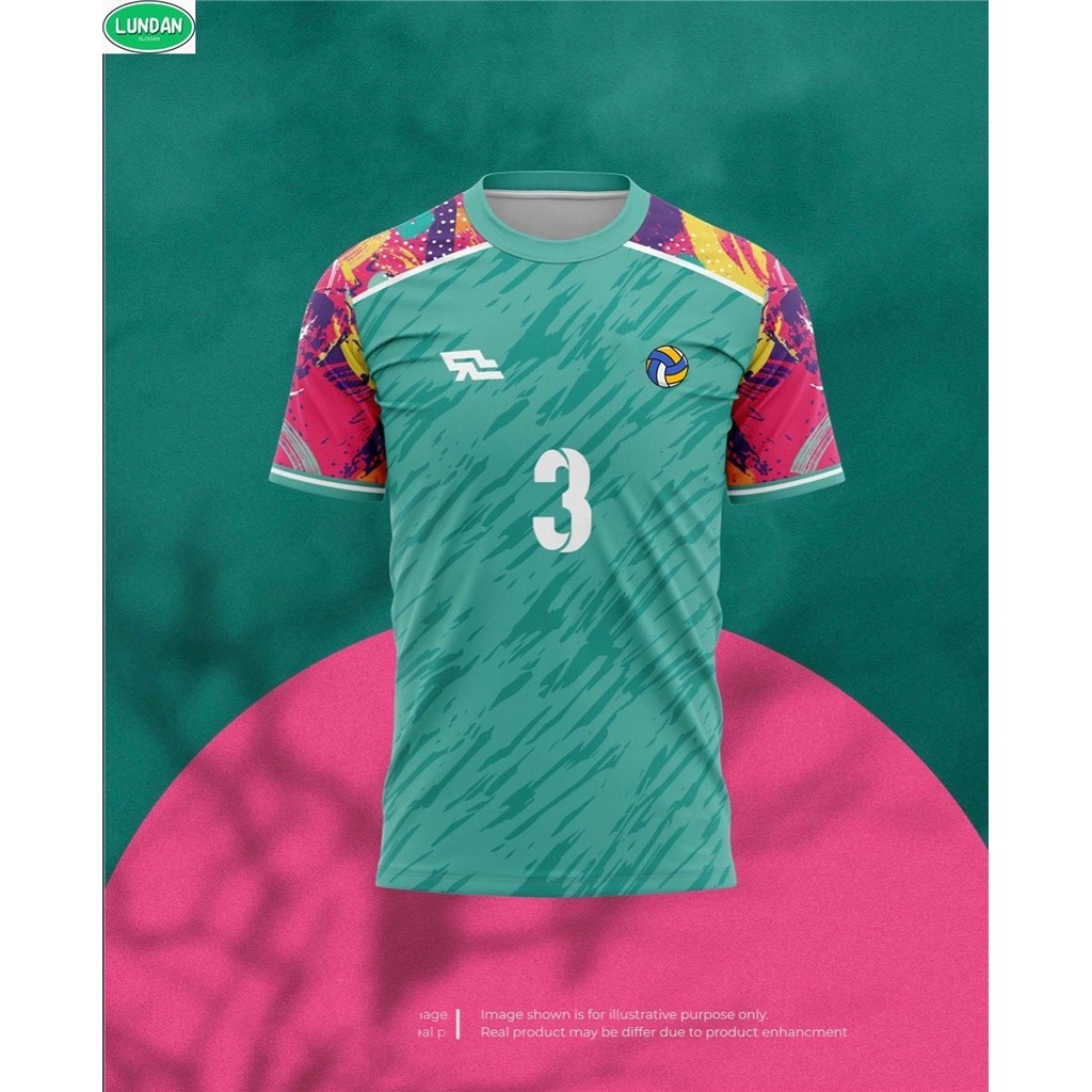 [Ready-Stock] 2024 baju jersey New Fresh design baju jersey volleyball ...