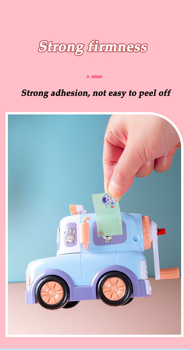 100/280Pcs cartoon name sticker, handwritten water cup sticker, non ...