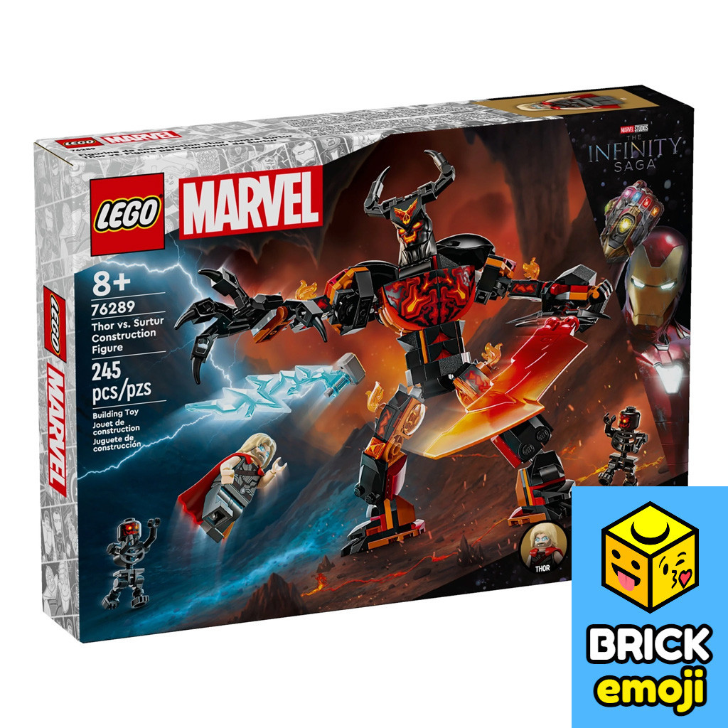 LEGO 76289 Marvel Thor vs. Surtur Construction Figure | Shopee Malaysia