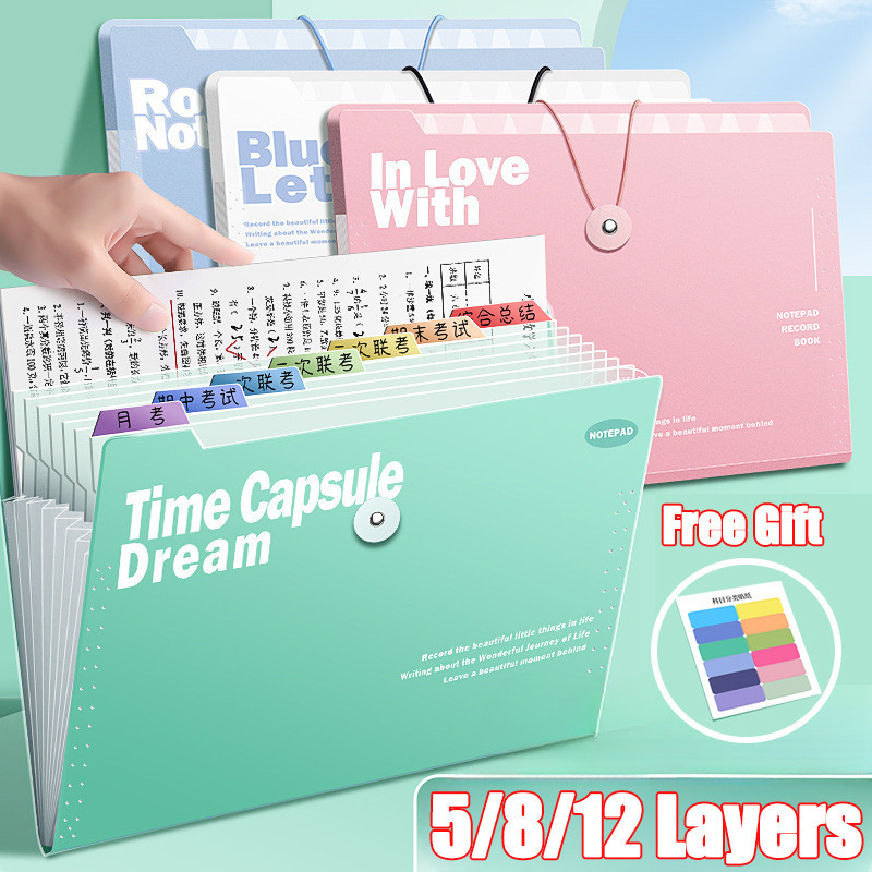 Folders File Organizer Expanding File Folder Document Organizer 12 ...