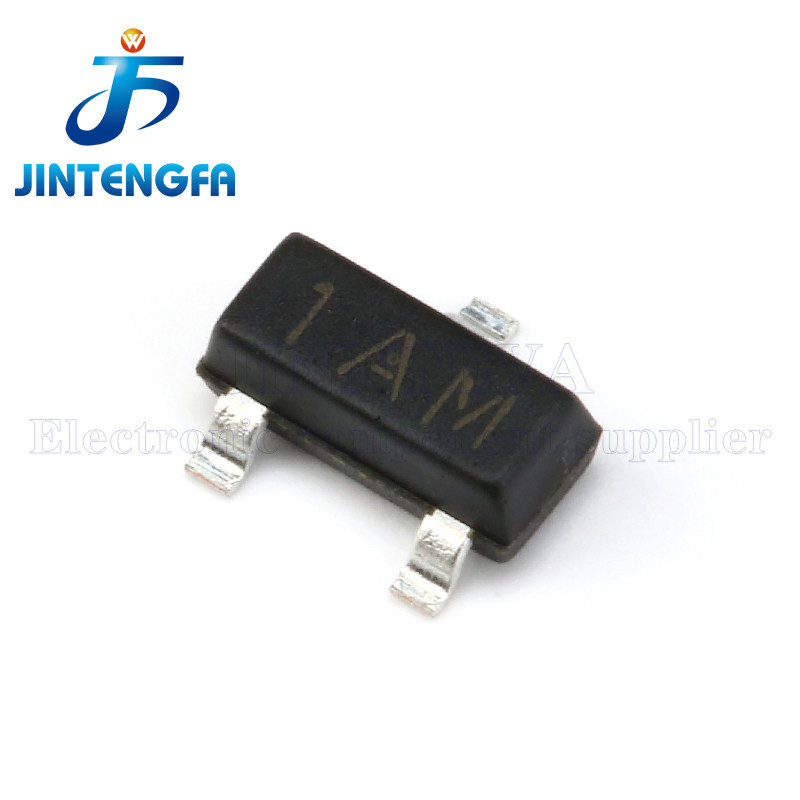 100PCS 2N3904 2N3906 TO-92 MMBT3904 1AM MMBT3906 2A SOT-23 NPN PNP 40V 200ma MMBT3904LT1G ...