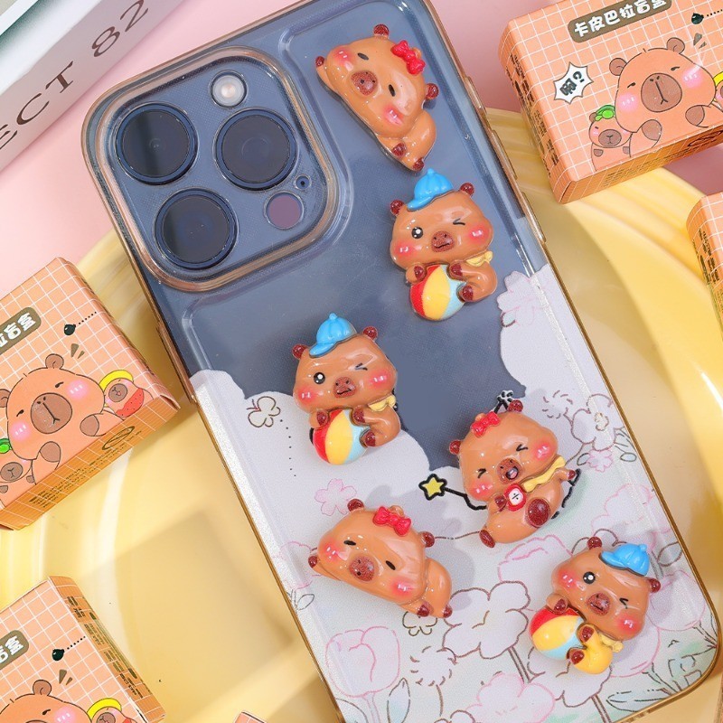 [ Featured ] Capybara Surprise Blind Box - Phone Case Hairpin DIY ...