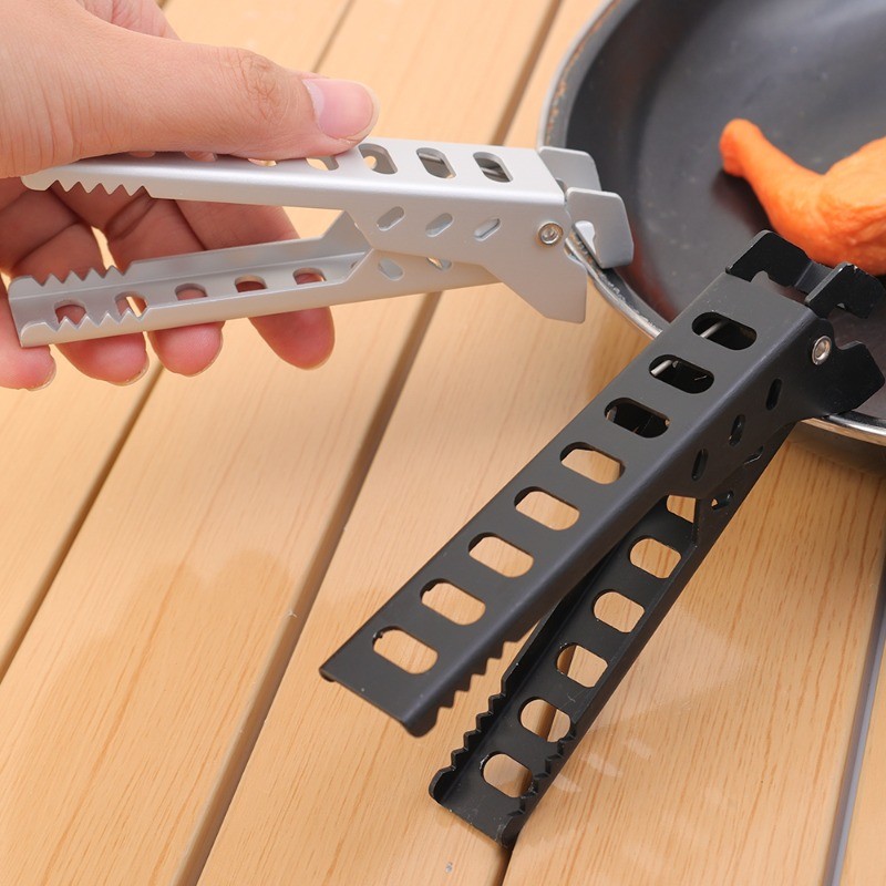 Durable Aluminum Alloy Anti-Scalding Pot Clip - Picnic Barbecue ...