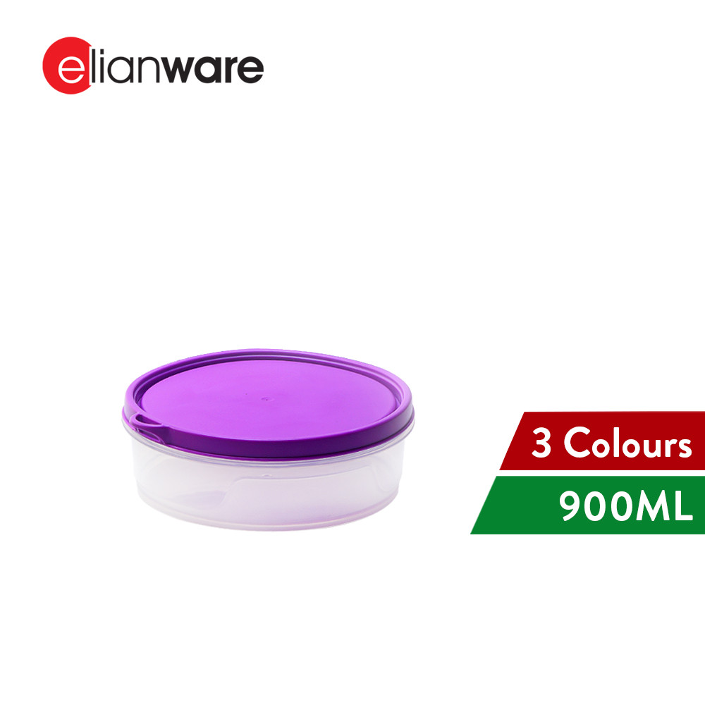 Elianware 900ml [BPA Free] Multipurpose Round Airtight Microwavable ...