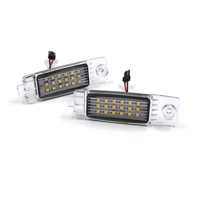 12V LED Number Plate Lamp For Toyota Harrier Hiace Highlander Kluger ...