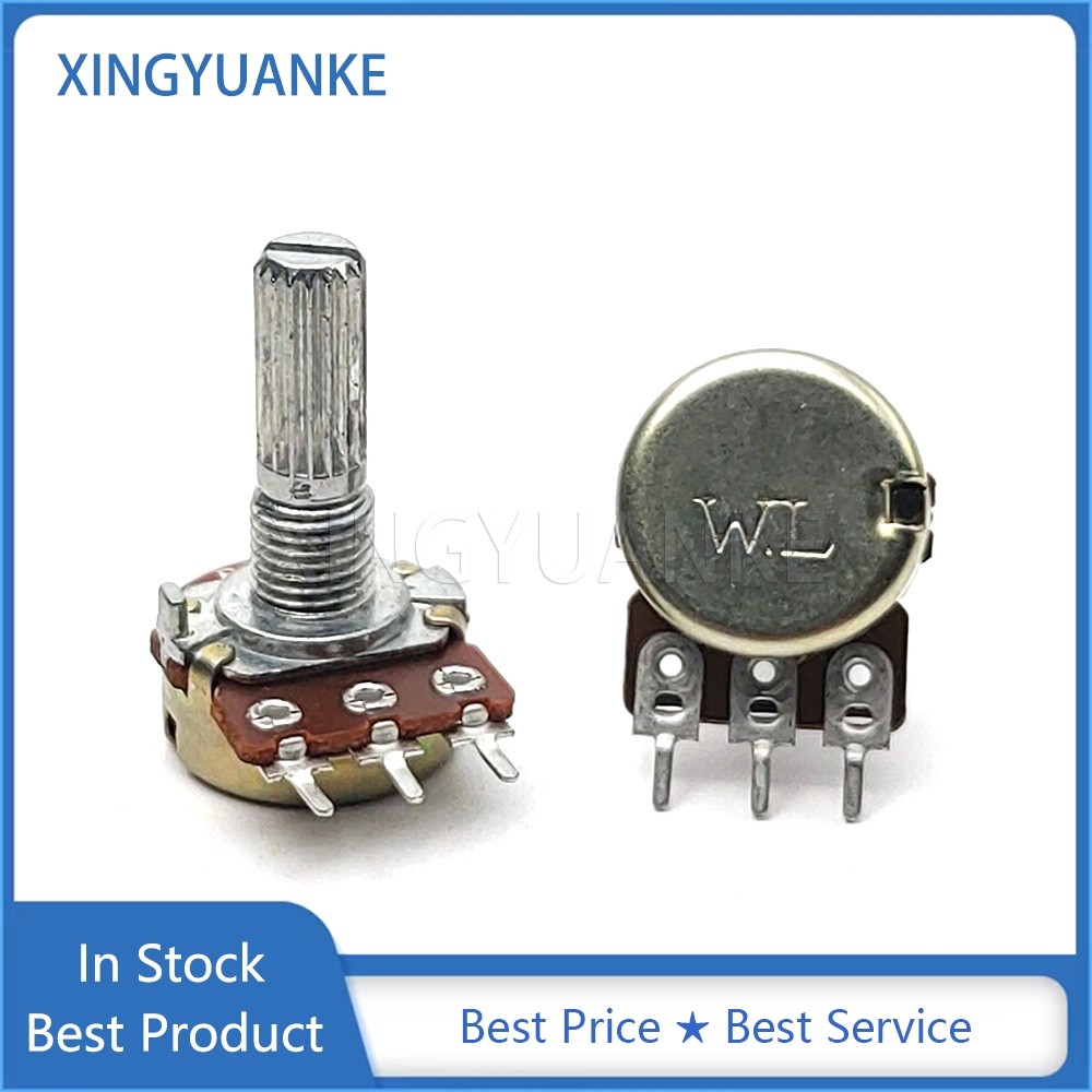 5Pcs/lot WH148 Type Single 3-Pin A10K A100K C500K Amplifier Audio ...