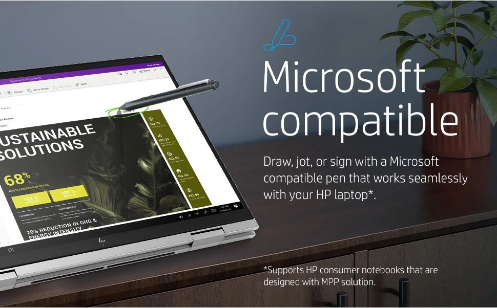 Genuine Digital Stylus Pen for HP Envy x360 Pavilion x360 Spectre x360 ...