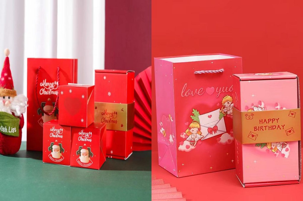 [SH] Cardboard Surprise Gift Box Birthday Surprise Gift Box Surprise ...