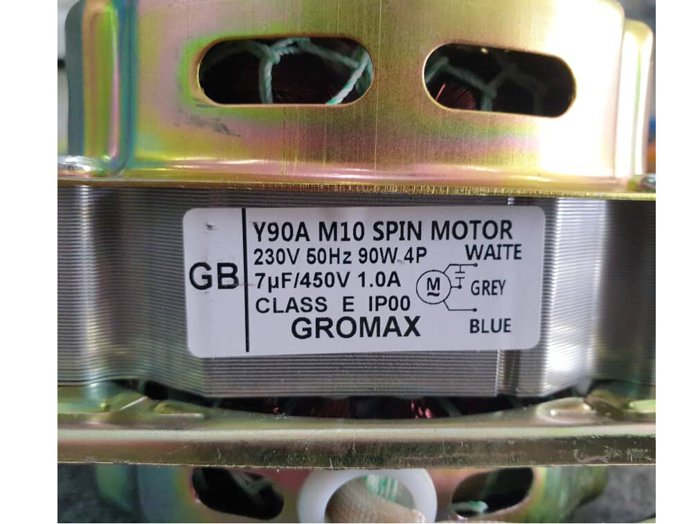 Universal 90W Tapak Luas Spin Motor Semi Auto( use 6uf Capasitor ...