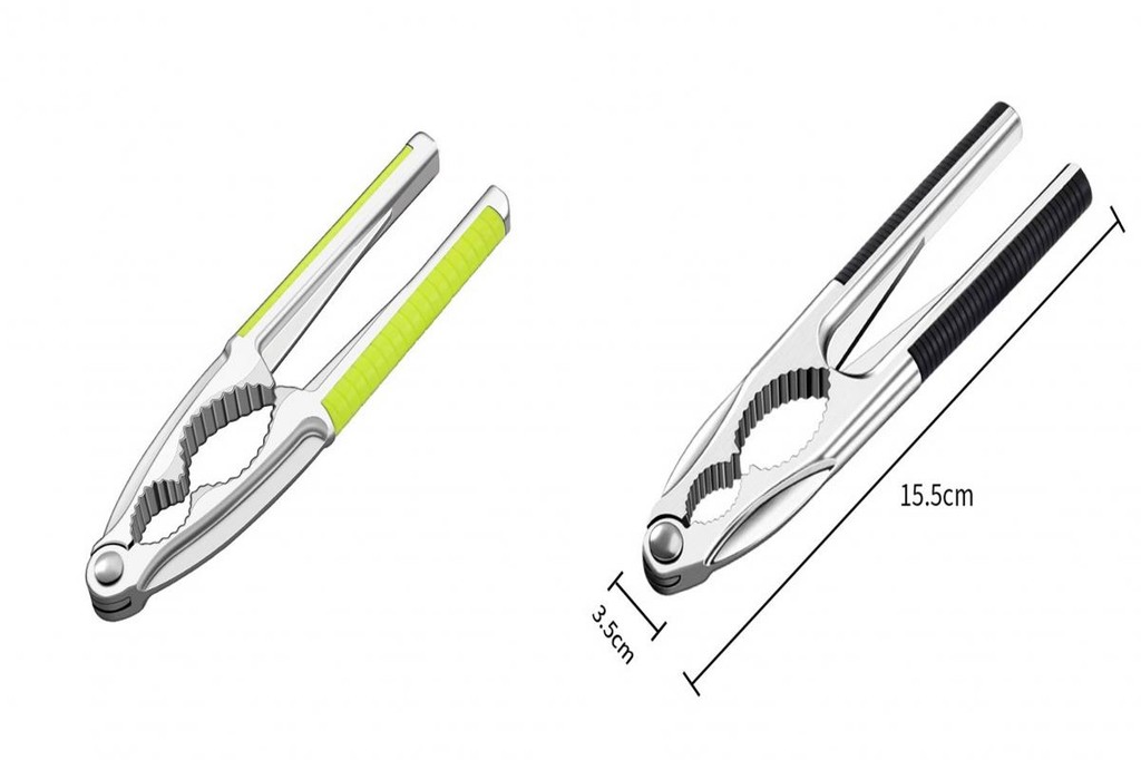 JY Portable Nutcracker Deformation-resistant Nut Cracker Portable Nut Sheller Tool for Easy ...