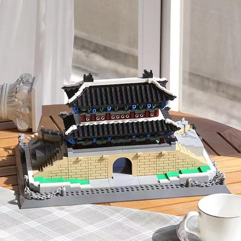 Dome of the Rock Mosque Building Blocks 983 Pcs WANGE Muslim Islam ...