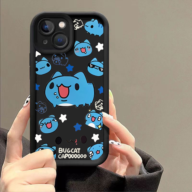 Bugcat Capoo Chiikawa Phone Case Compatible For Samsung Galaxy A73 A71 ...