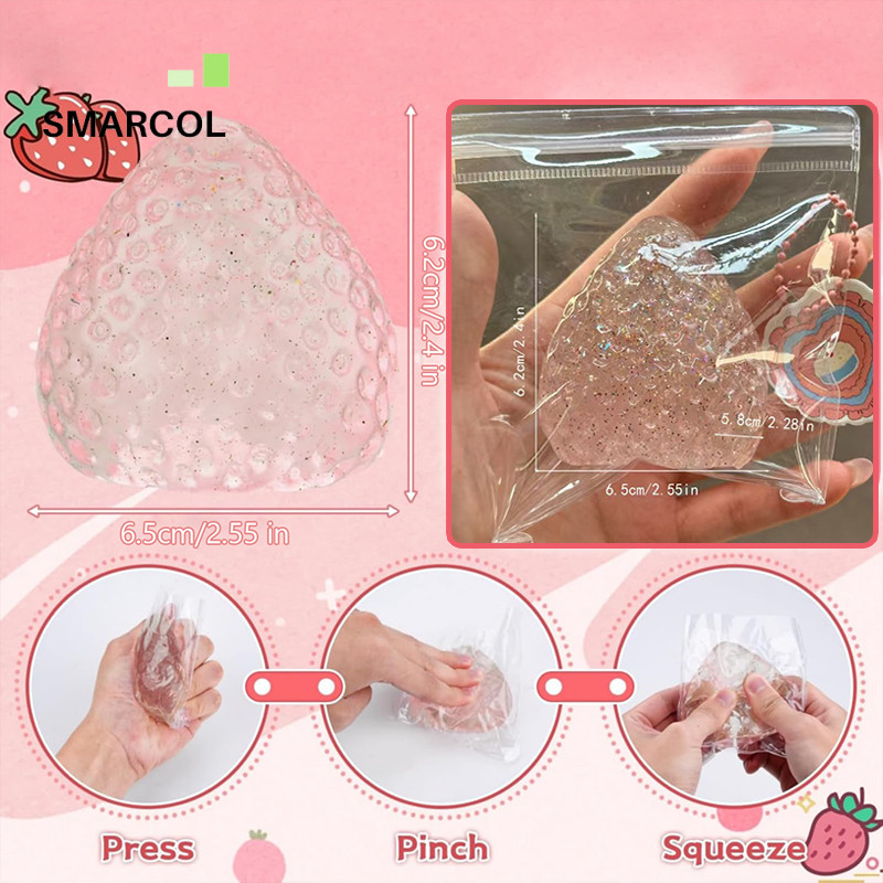 Strawberry Squishy Toys Cute Strawberry Squeeze Toys Big Taba Squishies ...