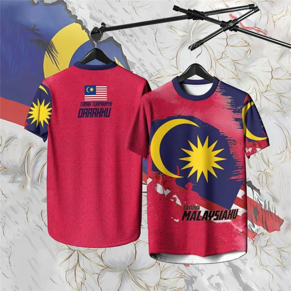 2025 Baju Merdeka 68 Tahun baju jersey Ethnic T-shirt t shirt 2025 ...