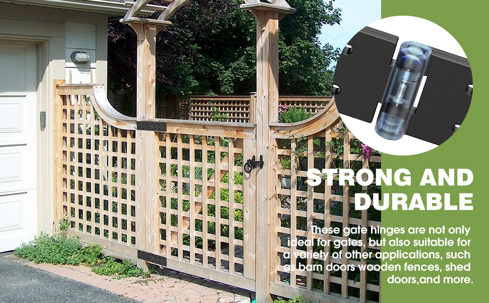 270-Degree Fold Flat Hinges Folding Butt Hinges Heavy Duty Gate Hinge ...