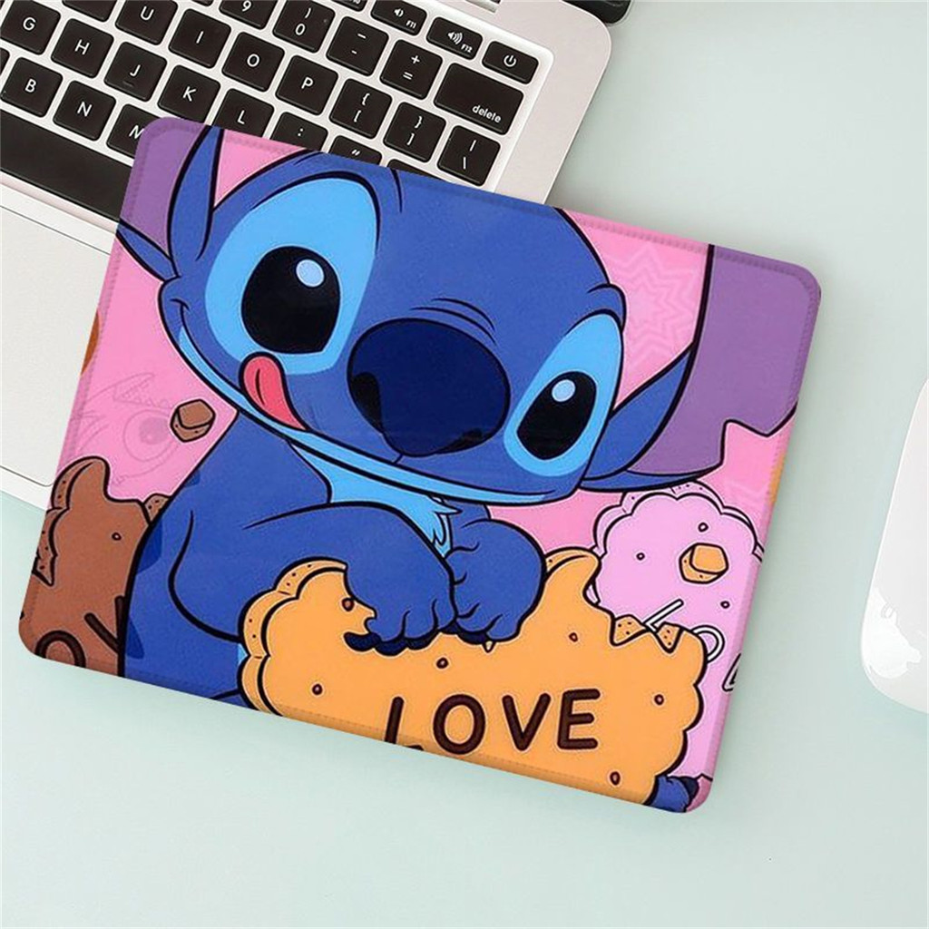 Cute Cartoon Stitch Gaming Mousepad【24CM*20CM】Exquisite Pattern Small ...