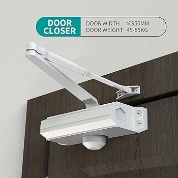180 Degree Speed Control Aluminium Door Closer Automatic Adjustable ...