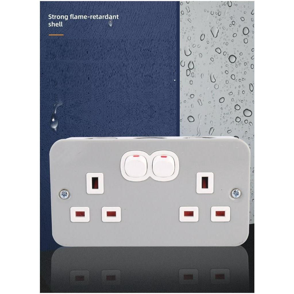 Shopping British Style Exposed Heavy Duty Socket Box Single-Joint ...