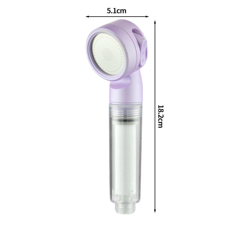 Portable Travel Showerhead Hotel Filter Handheld Shower Outdoor Faucet ...