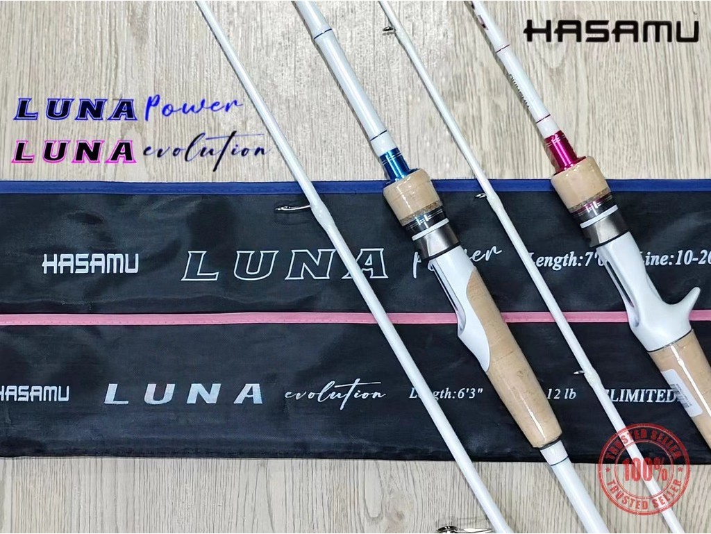 HASAMU LUNA/ LUNA POWER/ LUNA EVOLUTION LIMITED SPINNING / BAITCASTING ...