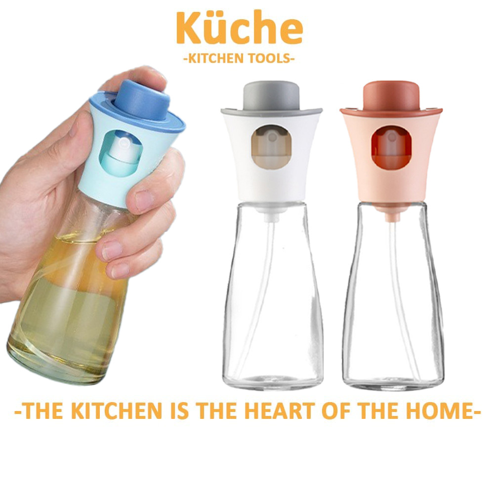 KUCHE Kitchen Spray Glass Fine Oil Control Spray Bottle Dispenser High ...