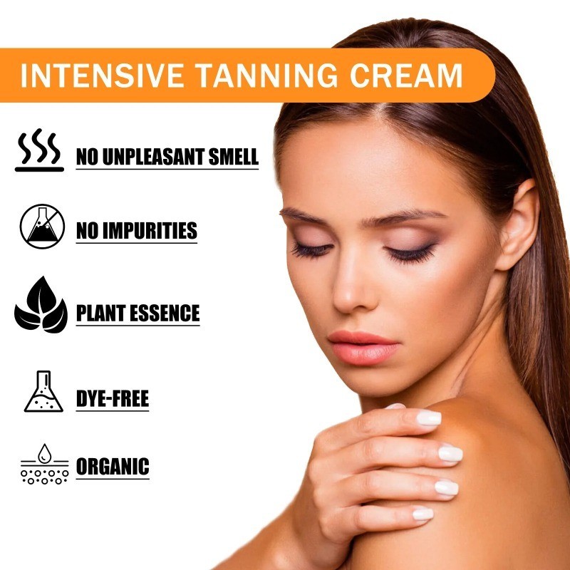 Tanning Cream Sunburn Repair Lotion Natural Tanning Oil Self Tanner ...