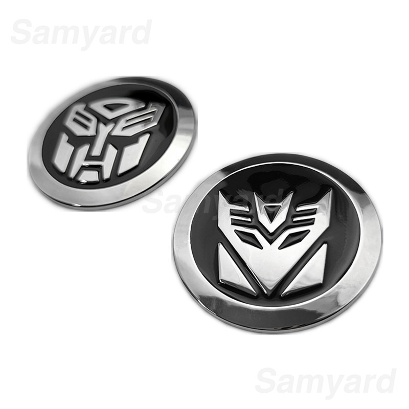 Transformers 3D Car Stickers Decepticon Emblem Tail Badge Emblem Decal ...